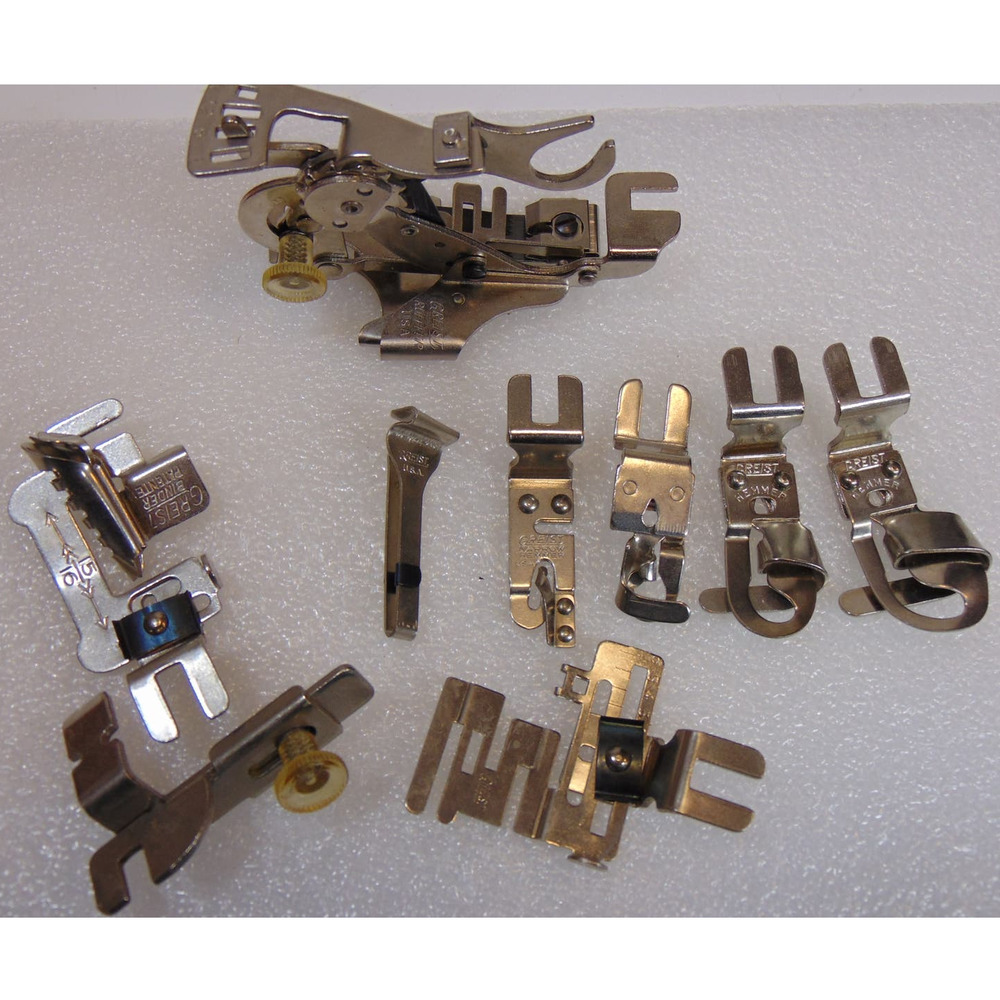 Creist Sewing Machine Ruffler Foot Binder Attachments… - Gem